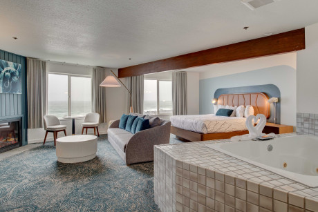 King Ocean View Whirlpool at the Adobe Resort